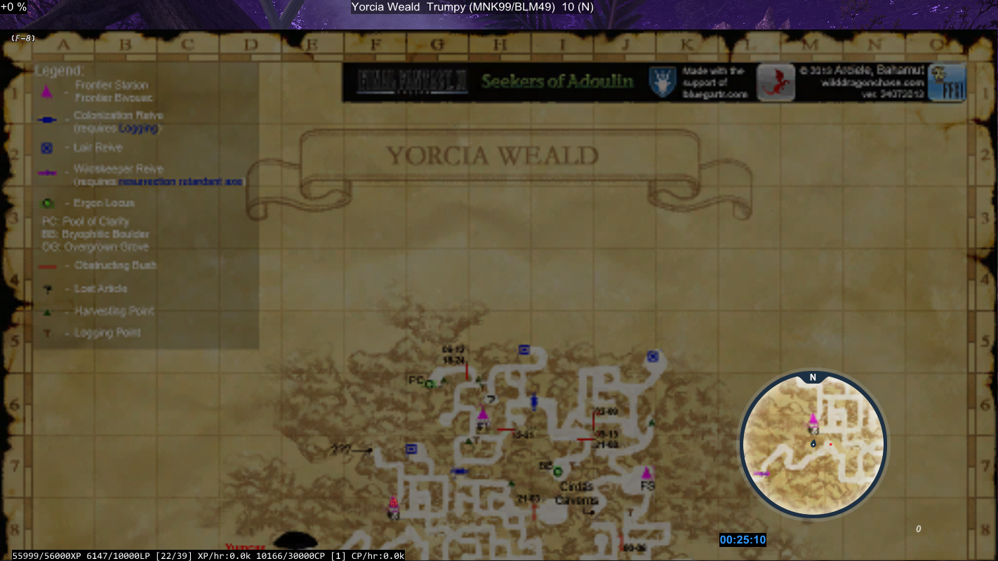 Best current way to get a minimap? : ffxi